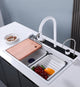 Maysoon| Complete Workstation Kitchen Sink With Digital Display Cup Ri ...