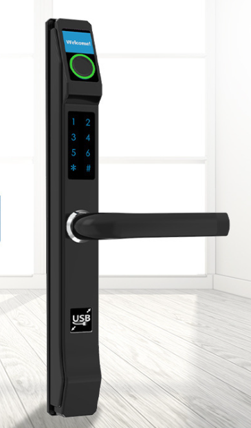 EARTH | Sliding Door Smart Lock Fingerprint Keyless Entry Door Lock Pa ...